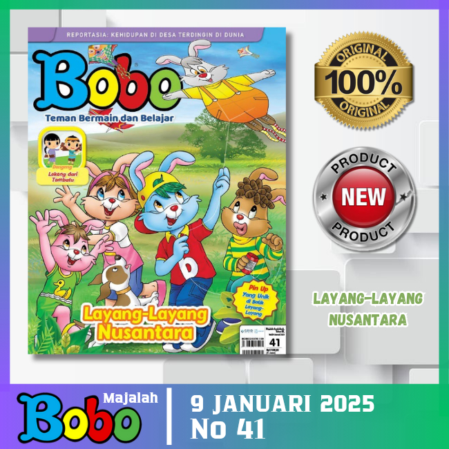 Jual Majalah Anak Bobo Terbaru Kumpulan Edisi Januari 2025 | Shopee Indonesia