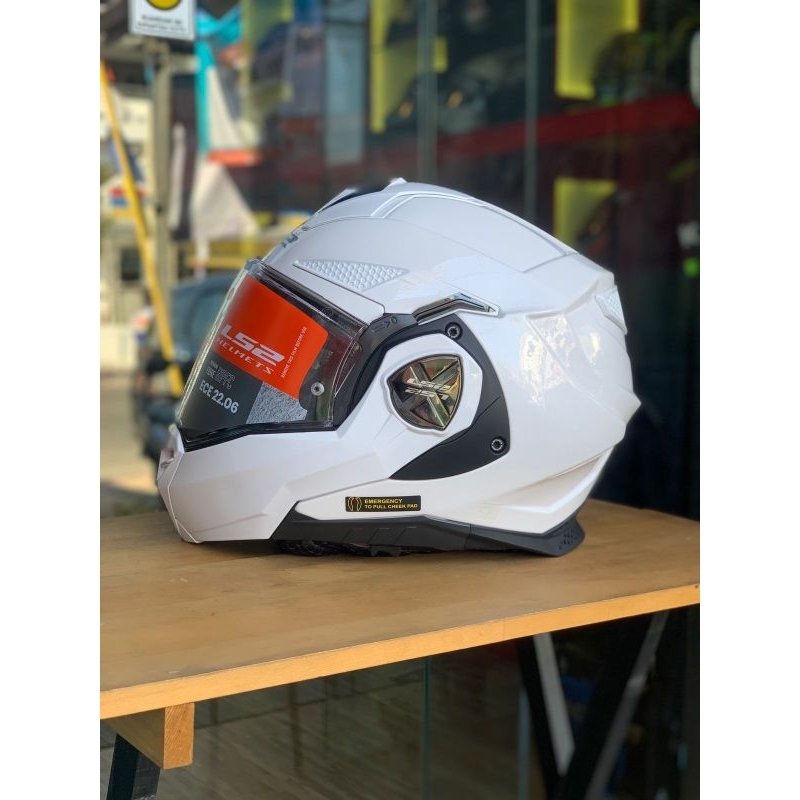 Jual HELM MODULAR LS2 ADVANT X MODULAR FREE ANTI FOG DAN TAS HELM ...