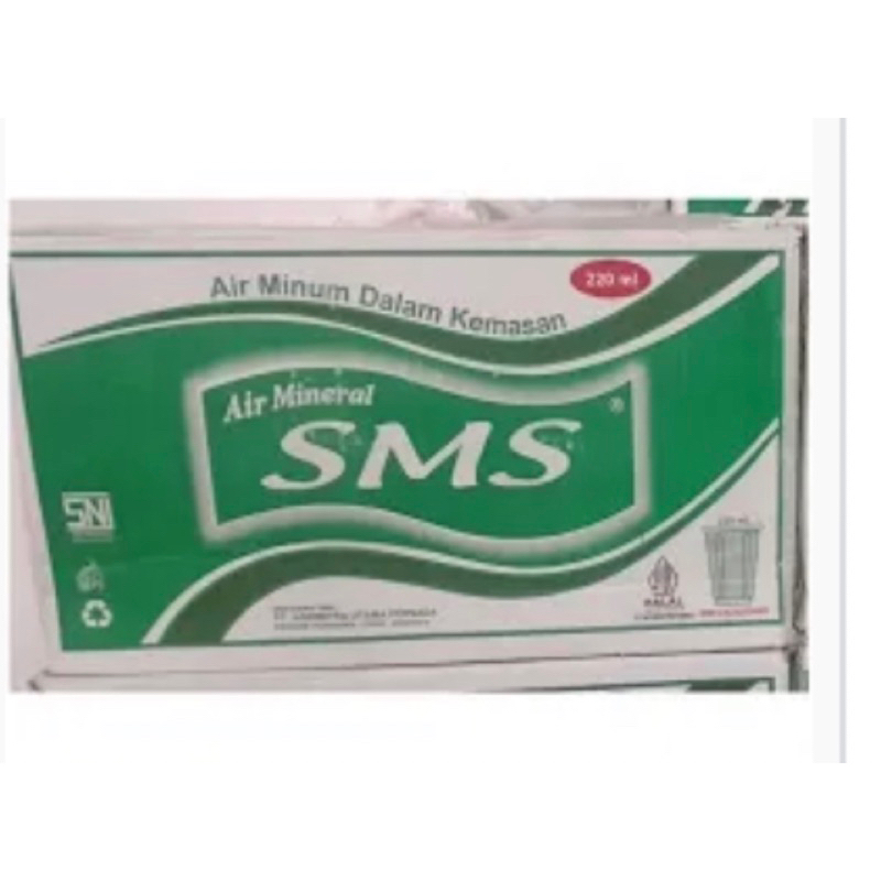 Jual SMS Gelas air mineral kemasan 220ml | Shopee Indonesia