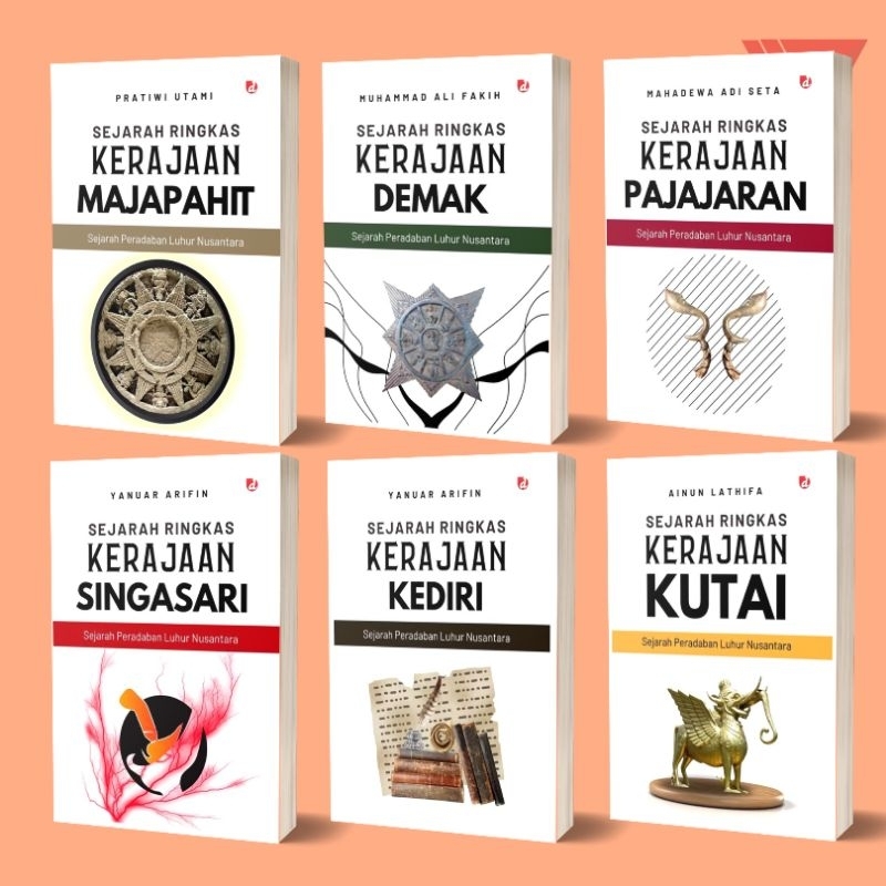 Jual Iyig - Paket Buku Sejarah - Kerajaan Kutai - Kerajaan Kediri - Kerajaan Majapahit ...