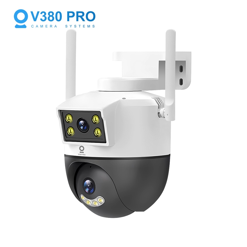Jual V380 PRO Y09 CCTV Outdoor 6MP Dual Lens 360° | Shopee Indonesia