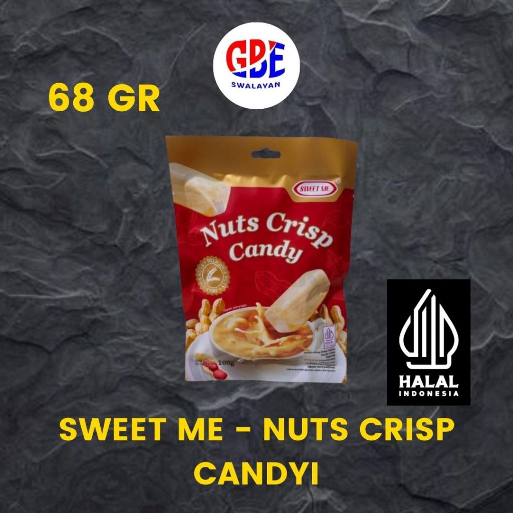 Jual SWEET ME - NUT CRISP CANDY 68GR Permen China - Spesial Imlek ...