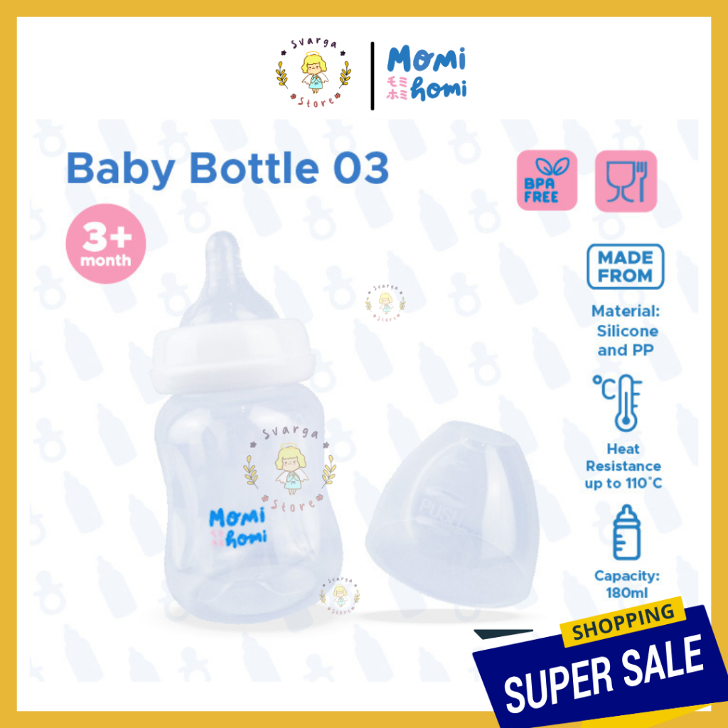 Jual 𝗠𝗢𝗠𝗜 𝗛𝗢𝗠𝗜 𝗕𝗼𝘁𝗼𝗹 𝗗𝗼𝘁 𝗦𝘂𝘀𝘂 𝗕𝗮𝘆𝗶 𝟬𝟯 𝟭𝟴𝟬𝗺𝗹 𝗪𝗶𝗱𝗲 𝗡𝗲𝗰𝗸 𝗕𝗮𝗯𝘆 𝗕𝗼𝘁𝘁𝗹𝗲 𝗣𝗣 ...