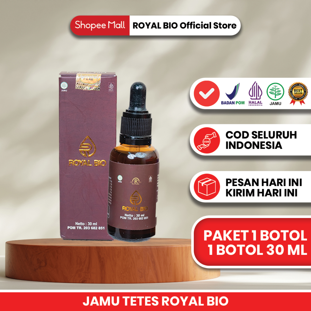 Jual ROYAL BIO - Suplemen 30 ml | Shopee Indonesia