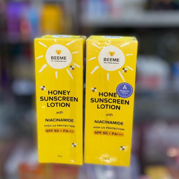 Jual BEEME HONEY SUNSCREEN LOTION WITH NIACINAMIDE HIGH UV PROTECTION ...