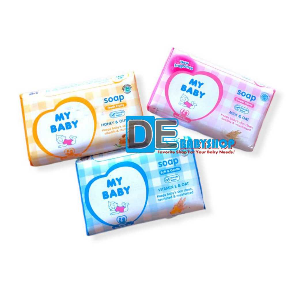 Jual My Baby Soap 60gr- 75gr / Sabun Batang Bayi Pink -Biru - kuning ...