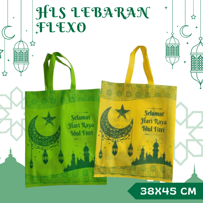 Jual Goodie Bag Idul Fitri Jumbo 38x45 Paket hemat ( 1 pack isi 12pcs ...