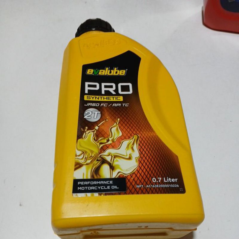 Jual evalube oli evalube 2t pro synthetic jaso fc/apitc ukurqn 700ml ...