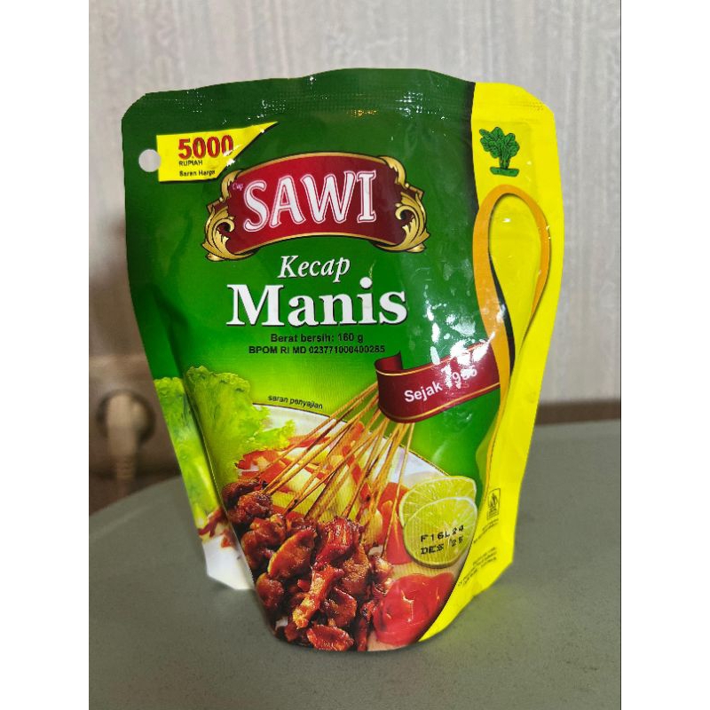 Jual SAWI KECAP MANIS TRADISIONAL POUCH @160g | Shopee Indonesia