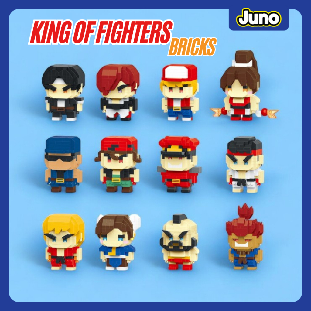 Jual JUNO Mainan Nano Block King of Fighter Series Mainan Balok Bricks ...