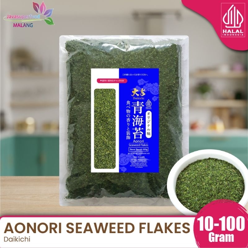 Jual Aonori 10g AONORI Bubuk Nori Halal | Bubuk Ao Nori Import Taburan Takoyaki | Seaweed Powder ...