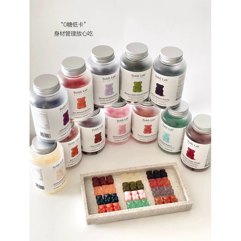 Jual PO 14 DAYS TEDDI LAB BY UNICHI VITAMIN GUMMIES HAIR BOOST ...