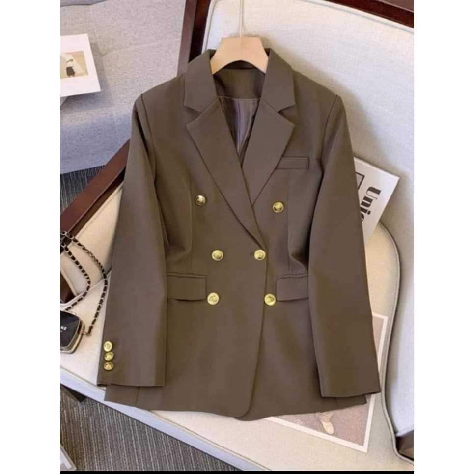 Jual Blazer Wanita Terbaru Model Kekinian l Jas Blazer Formal Wanita l ...