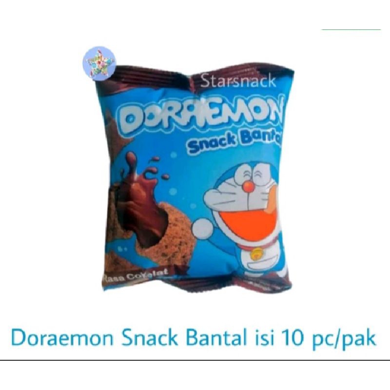 Jual Doraemon snack bantal coklat isi 10 bj/ pak | Shopee Indonesia