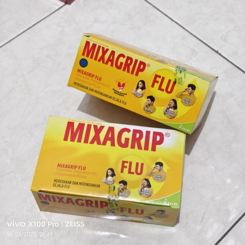 Jual Mixagrip Flu (1box isi 25strip) | Shopee Indonesia