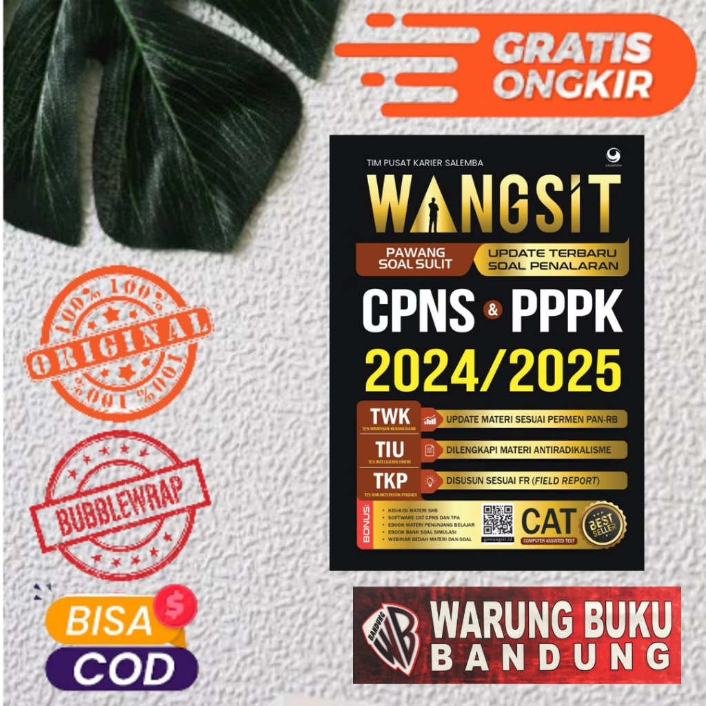 Jual Buku Wangsit (Pawang Soal Sulit) CPNS & PPPK 2024/2025 - Grasindo | Shopee Indonesia