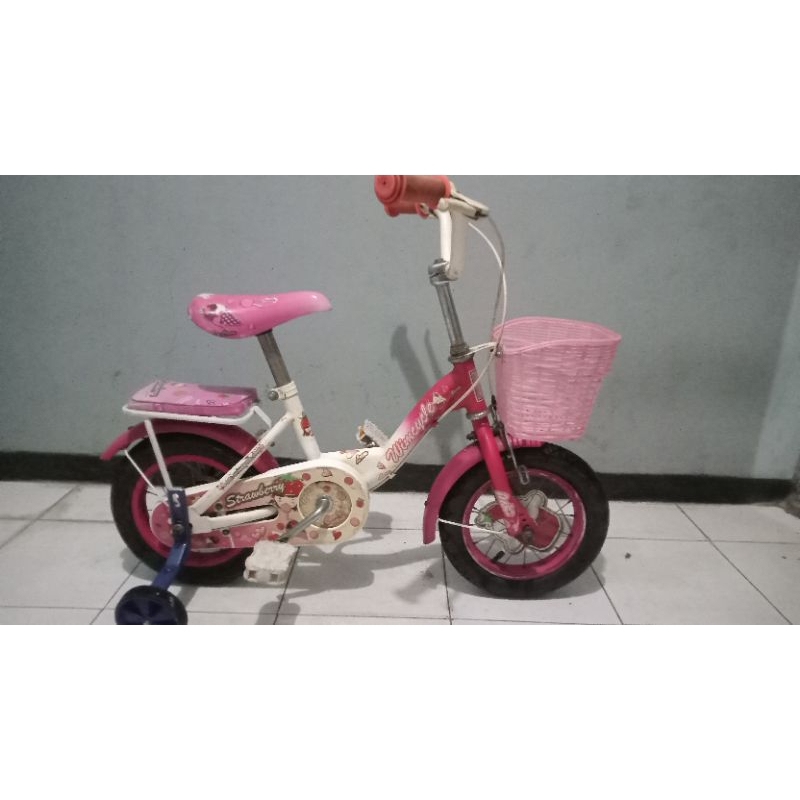Jual SEPEDA MINI ANAK UKURAN 12 SECOND/SEPEDA MINI BEKAS BARANG MASIH ...