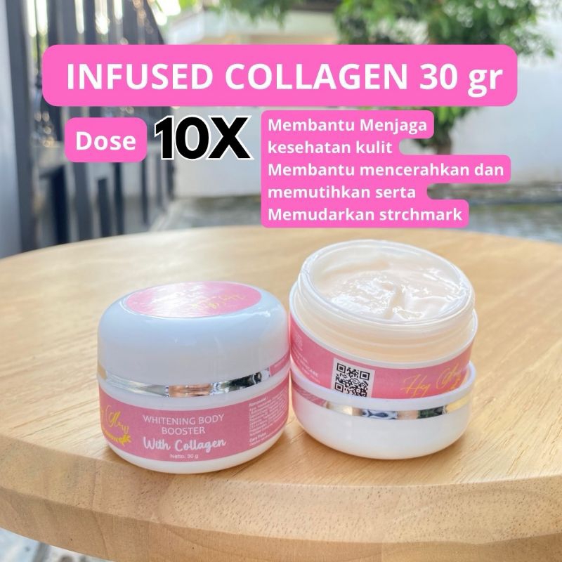 Jual HASSYA Infused Collagen Booster Dose 10x (30 gram) | Shopee Indonesia
