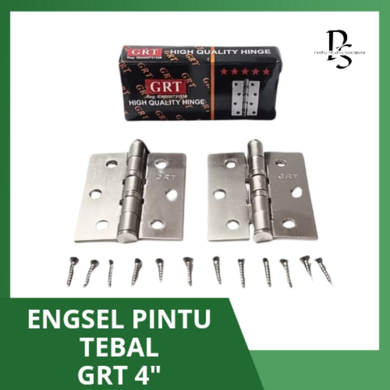 Jual ENGSEL PINTU / ENGSEL BEARING TEBAL GRT 4" | Shopee Indonesia