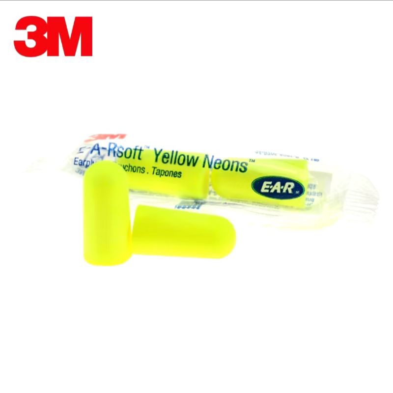 Jual EARPLUG - EARSOFT 3M CLASSIC YELLOW NEONS PENYUMBAT PELINDUNG ...