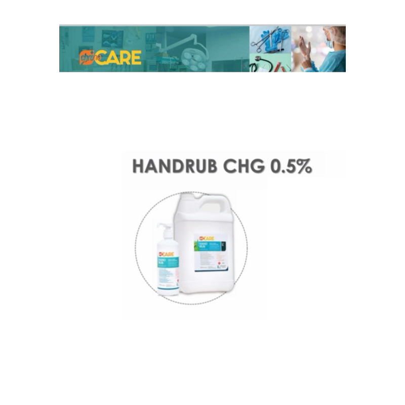 Jual CHRONA CARE HAND RUB 0,5% CHG 500 ML dan 5L | Shopee Indonesia
