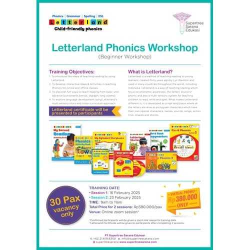 Jual Letterland Phonics Workhop (Beginner) | Shopee Indonesia