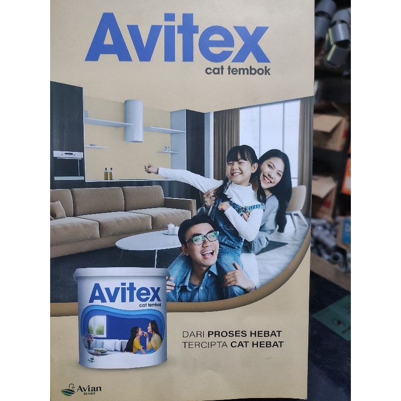 Jual Cat Tembok AVITEX Avian Brands kemasan 5 kg | Shopee Indonesia