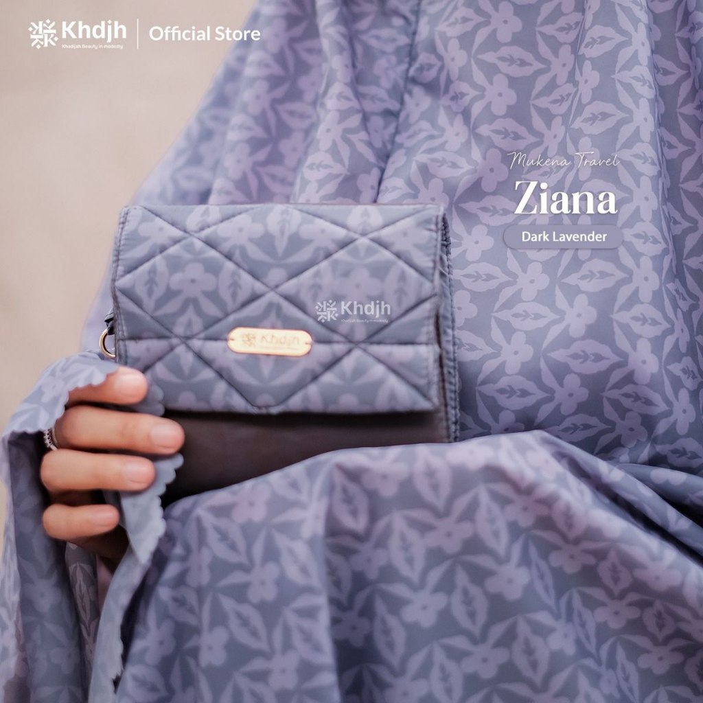 Jual Khadijah Mukena Travel Motif Aesthetic Jumbo Mukenah Mini Saku ...