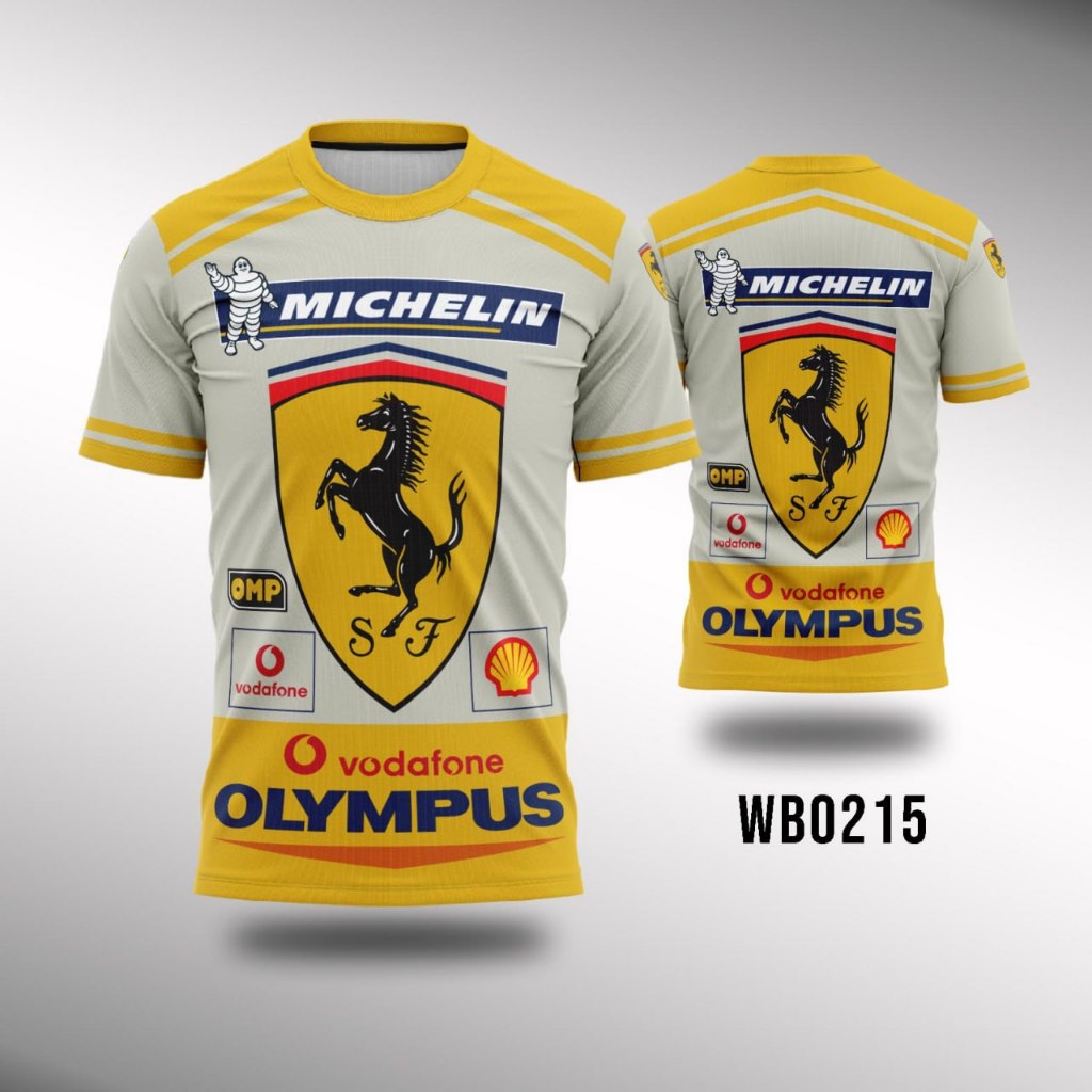 Jual Jersey Ferrari Vintage Free Desain Dan Custom | Shopee Indonesia