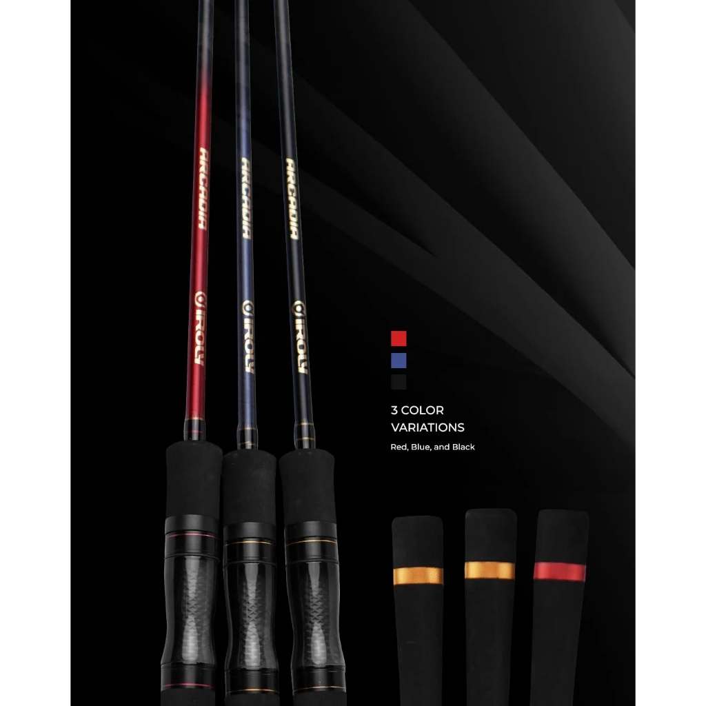 Jual Joran Pancing Iroly Arcadia Ukuran 165cm-180cm Marit Full Fuji ...