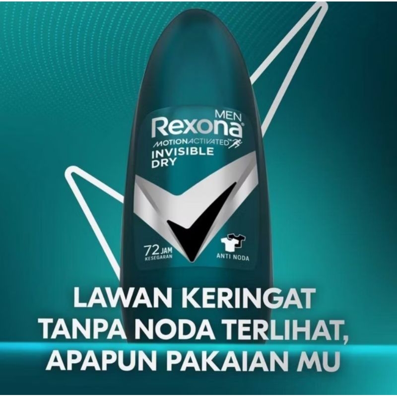 Jual Rexona Men Deodorant Roll On 45ml | Shopee Indonesia