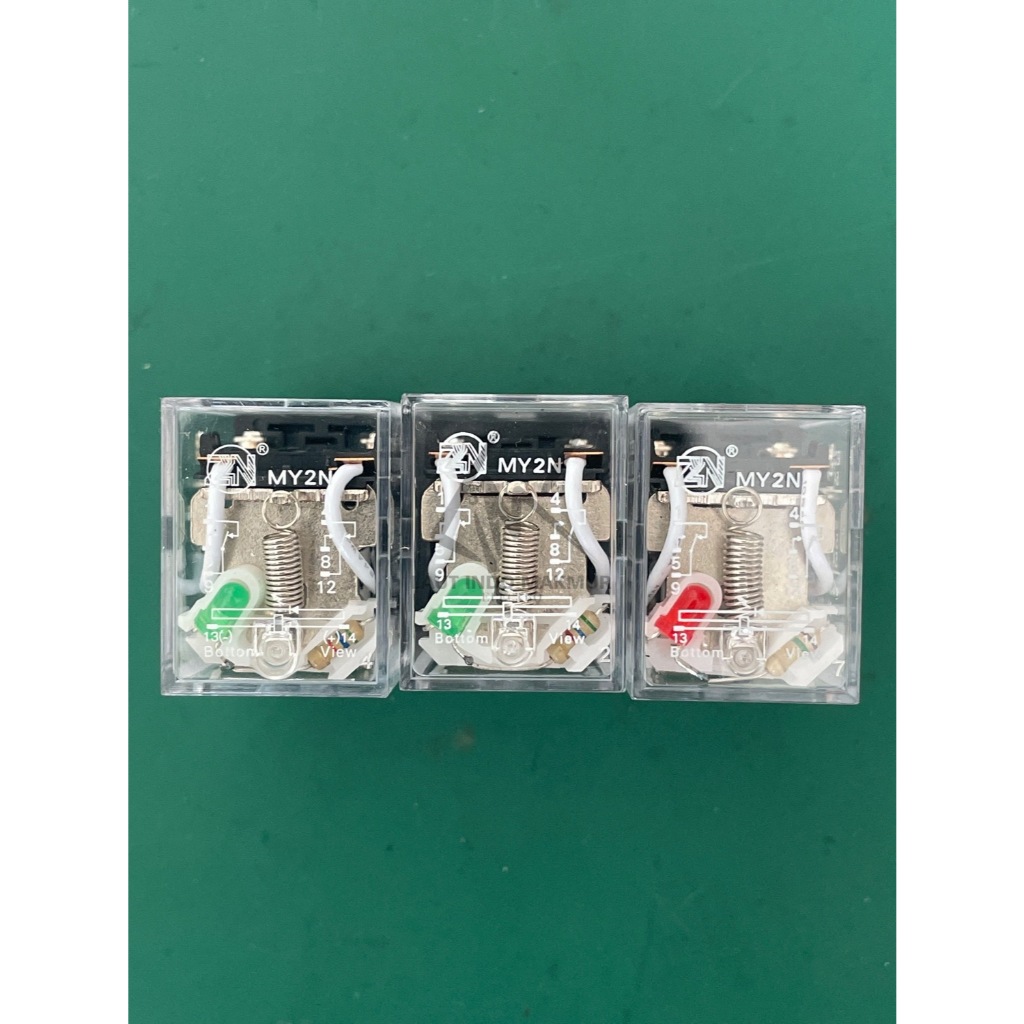 Jual RELAY MY2N MY4N 220V MY4N 12V MY2N MY4N 24V MERK ZN RELAY MY4 N ...