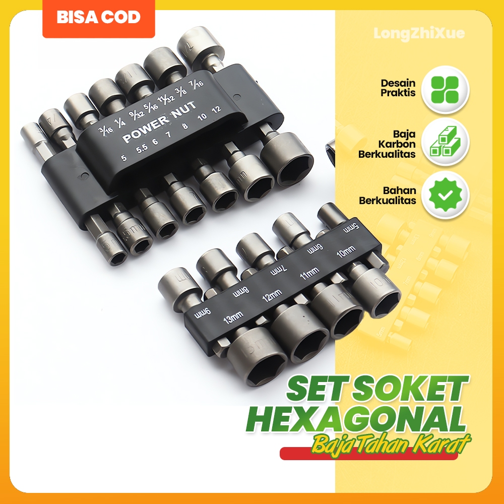 Jual [ 1SET ] Alat Pembuka Baut Mur Dol Rusak Susah Dicabut Kunci ...
