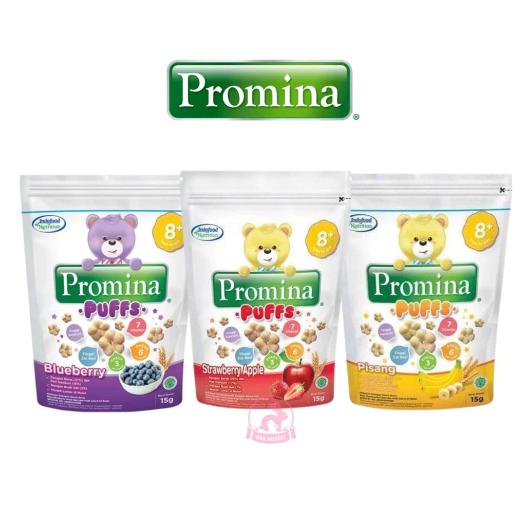 Jual 8+ PROMINA PUFF 15gr / SNACK CAMILAN BAYI | Shopee Indonesia