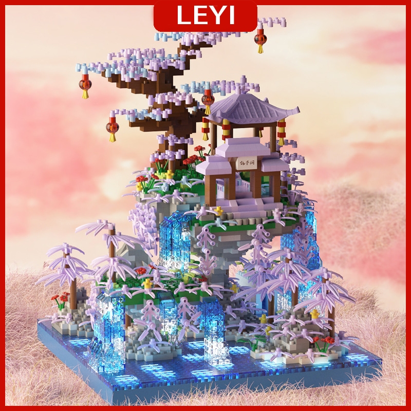 Jual Besar Block Mainan Bricks Pemandangan 1750pcs Indah Air Danau ...