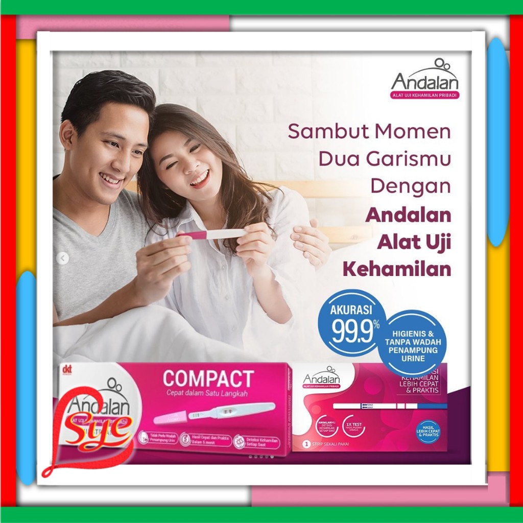 Jual Andalan Pregnancy Test Strip, Midstream, Ovulation Test | Alat Cek ...