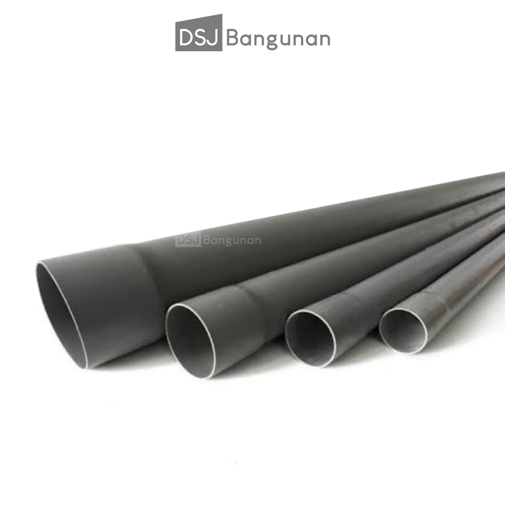 Jual Pipa PVC Abu-Abu Pipa Abu Paralon Abu 4 Meter | Shopee Indonesia