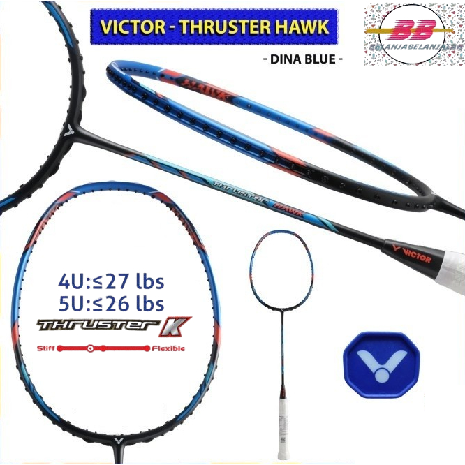 Jual Raket Badminton VICTOR THRUSTER K-HAWK / TK Hawk - F | Shopee ...