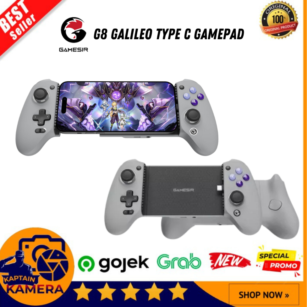 Jual GameSir G8 Galileo Type C Gamepad Hall Effect Mobile Gaming Controller Stick for Smartphone ...
