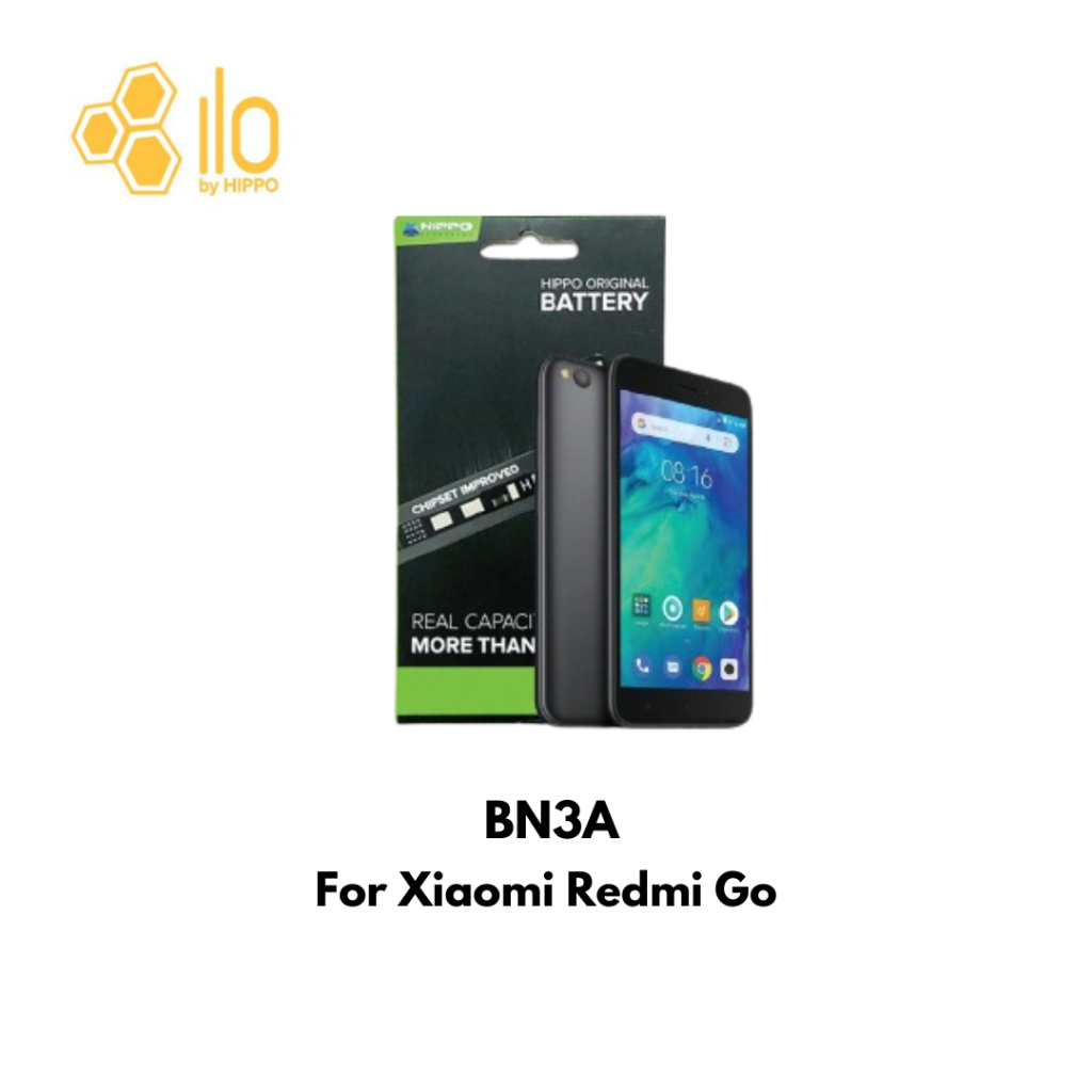 Jual Hippo Baterai Xiaomi BN3A Redmi Go 3000mAh Battery Batere Batrai ...