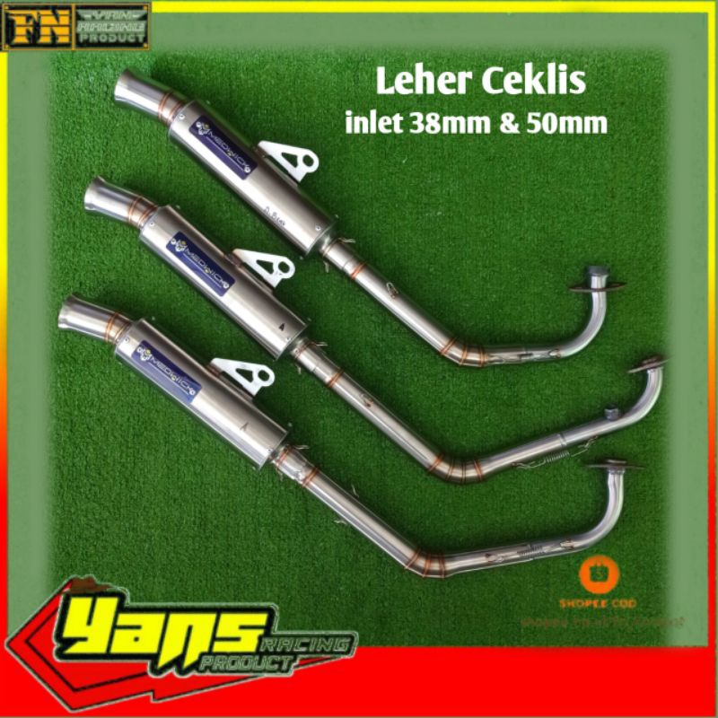 Jual Medwick Knalpot ceklis jungstyle inlet 38 & 50 buat Nmax / Aerox ...