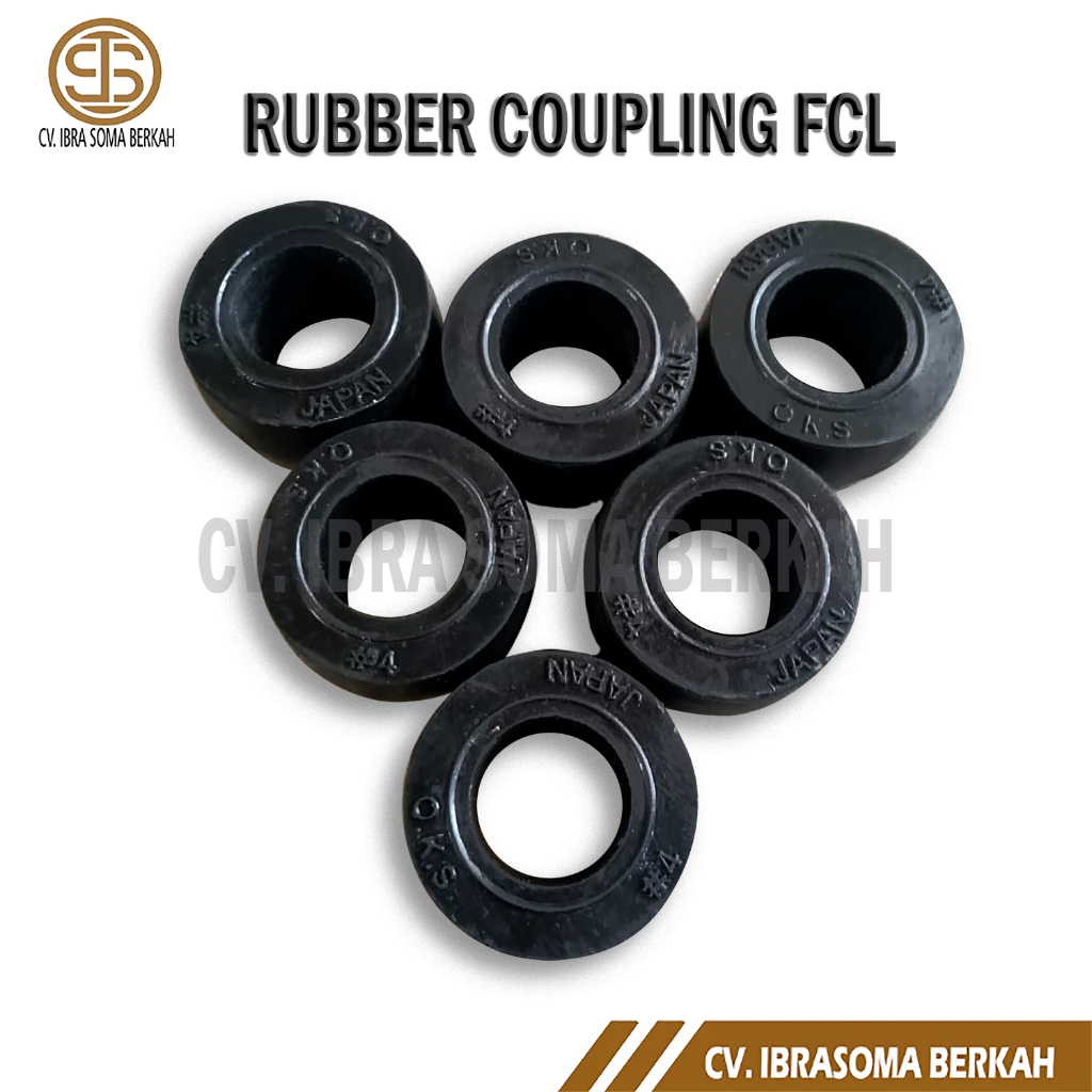 Jual CV. Ibrasoma Berkah Karet kopling Rubber Coupling FCL OKS Jepang F2,F3,F4,F5 | Shopee Indonesia