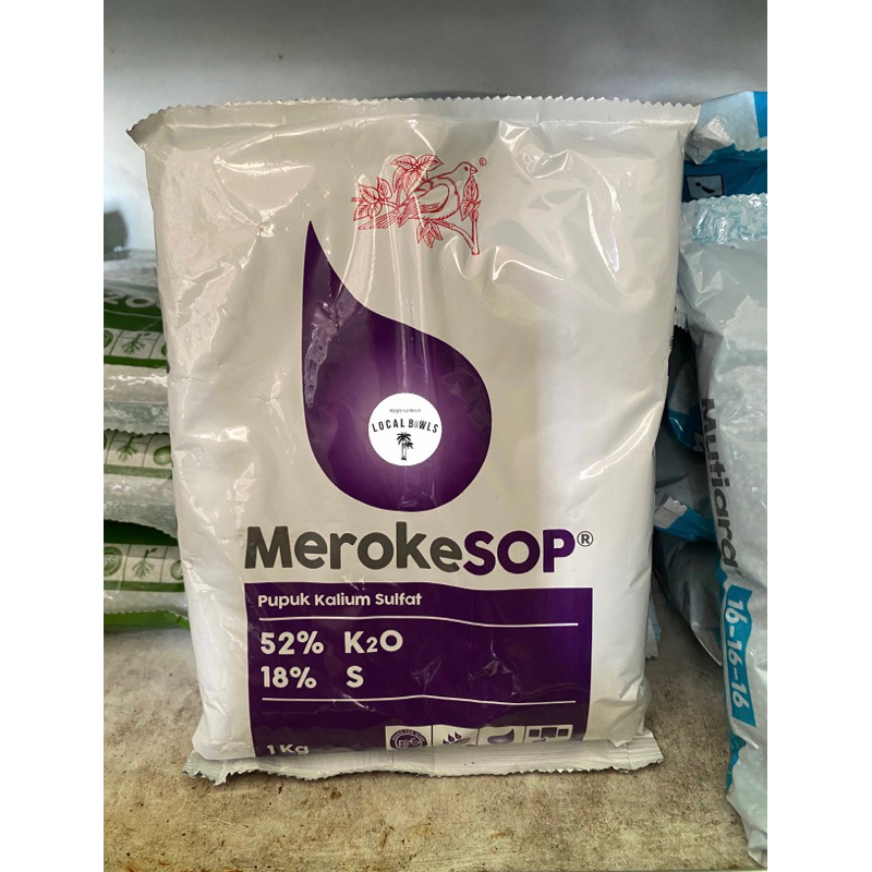 Jual pupuk meroke SOP 1kg kemasan asli pabrik | Shopee Indonesia