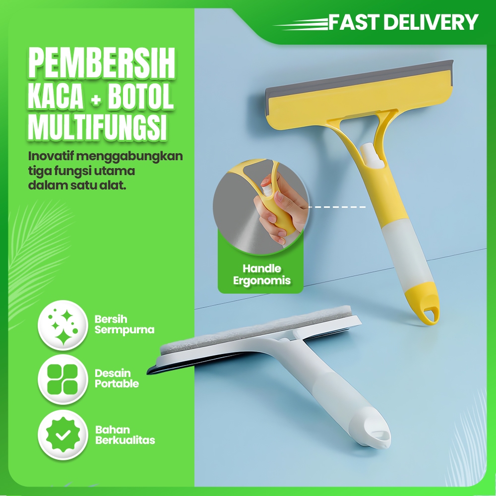 Jual Alat Pembersih Kaca Jendela Wiper Semprot Air Otomotis Spray Water ...