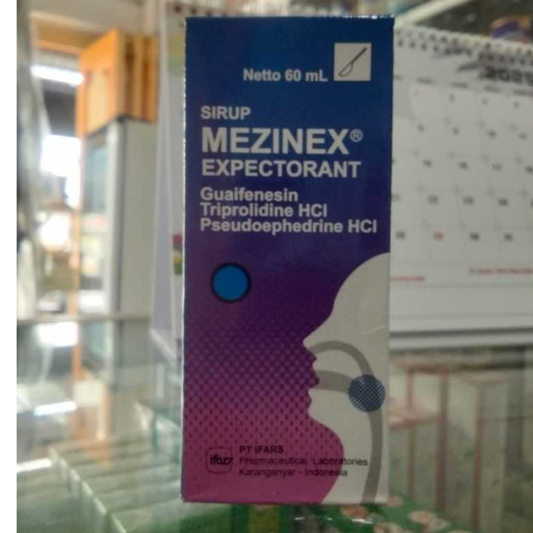 Jual Mezinex Expectorant Sirup 60 ml - Obat Batuk Pilek | Shopee Indonesia