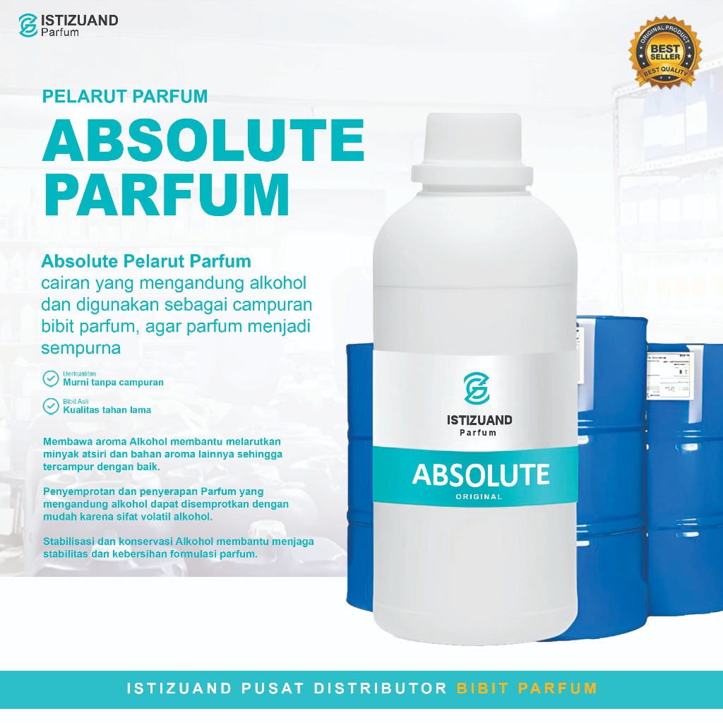 Jual ABSOLUTE 250 ML & 1 LITER Campuran Parfum Tahan Lama | AIkohoI ...