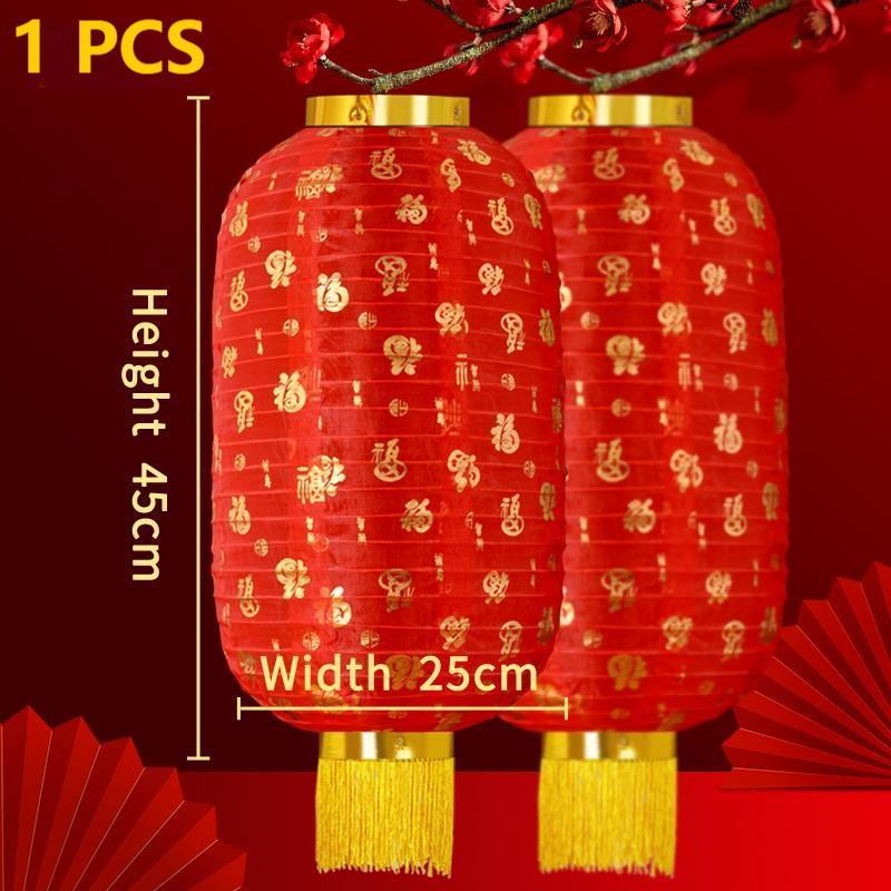 Jual 10 Inch Lampion Imlek Fu Imlek Lampion/Lampion Panjang Imlek ...