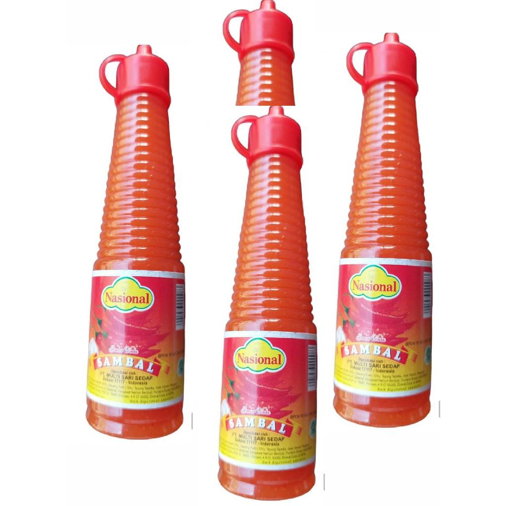 Jual SAMBAL NASIONAL BOTOL / Sambal Nasional Botol Meja / Sambel ...