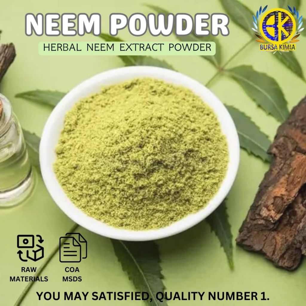 Jual Neem Powder 50gr / Herbal Neem Extract Powder / Bubuk Nimba ...