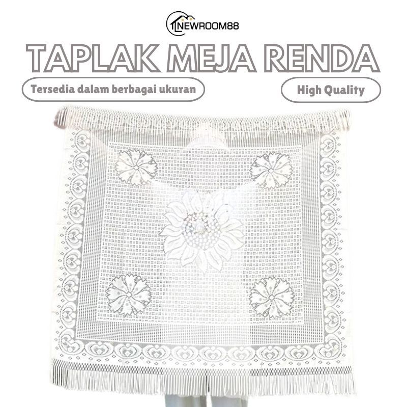 Jual Taplak Meja Bahan Kain 80x80cm/100x100cm/Taplak Meja Vintage Motif ...